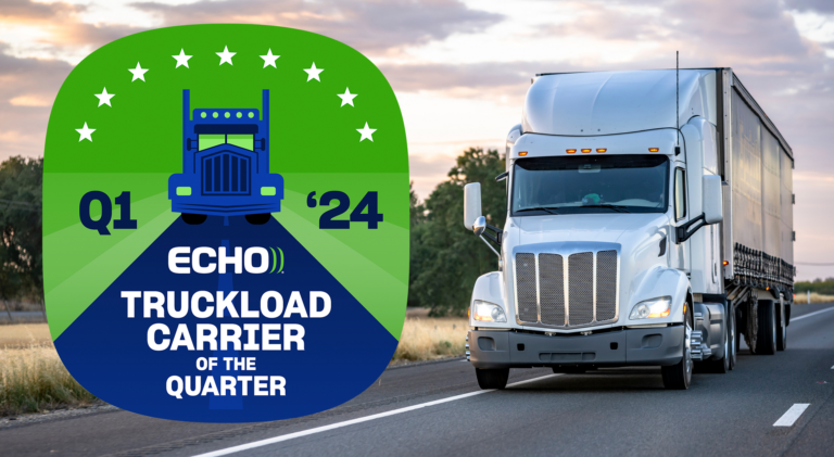 Echo Global Logistics Honors Truckload Carriers of the Quarter for Q1